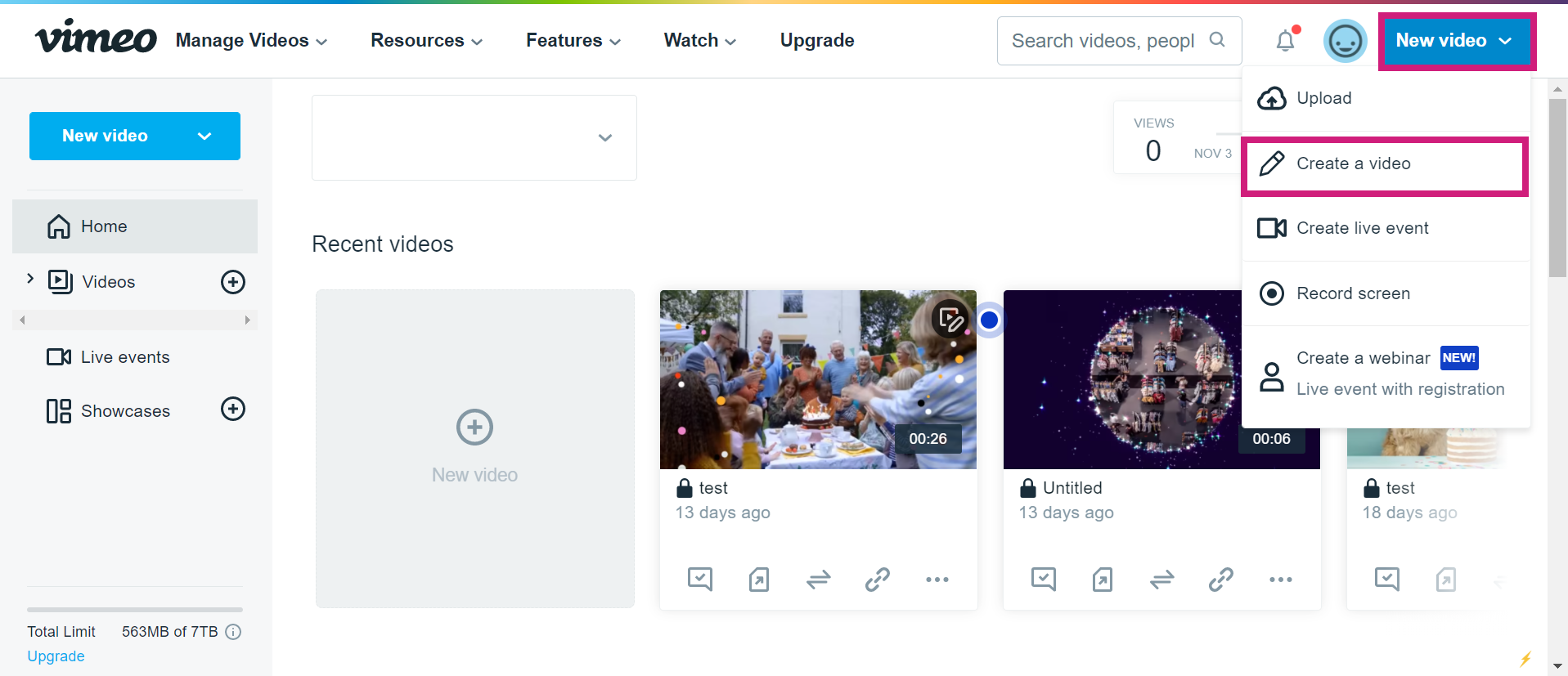 About Create Vimeo Help Center