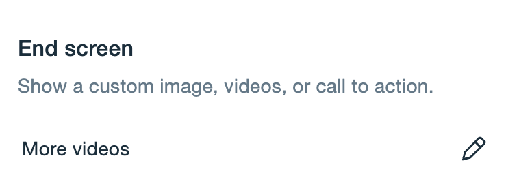 How to change my video's end screen – Vimeo Help Center