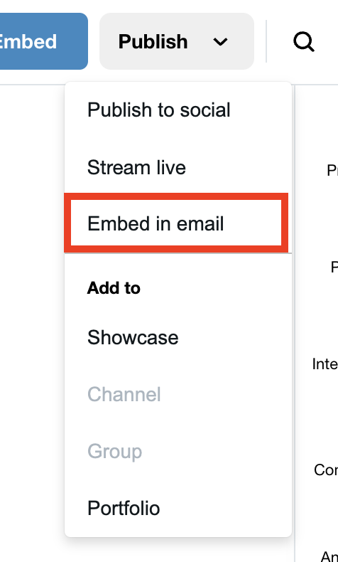 Embed thumbnails and GIFs in email – Vimeo Help Center