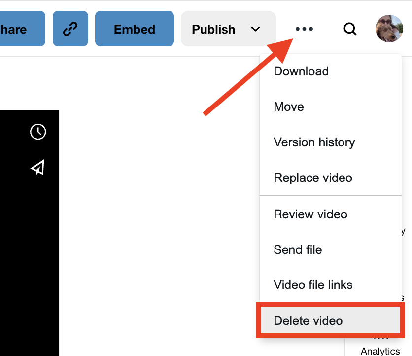 How to delete a video – Vimeo Help Center