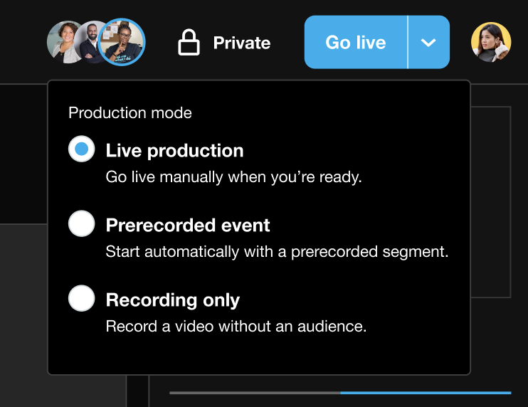 How to navigate the web-based production tool – Vimeo Help Center