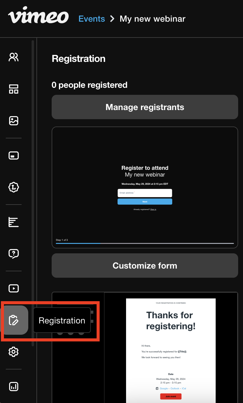 How to add attendees to your live event or webinar via CSV file, CRM ...