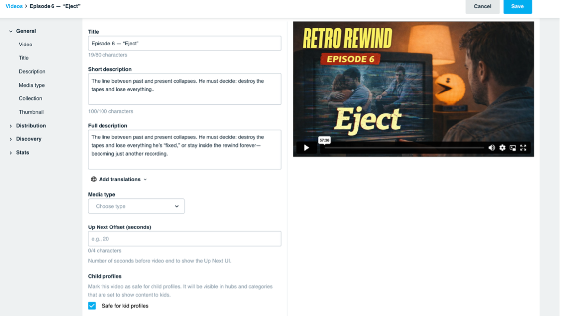 Setting up the child-safe viewing experience on Vimeo OTT – Vimeo Help ...